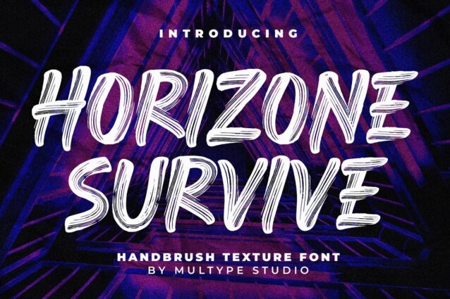 Horizone Survive Font - Download Free Font