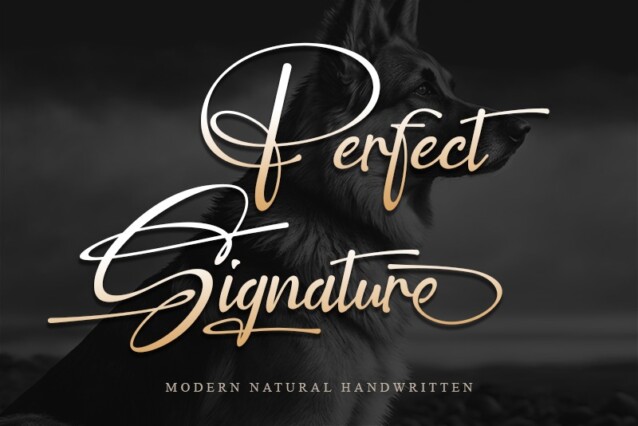 Perfect Signature Font - Download Free Font