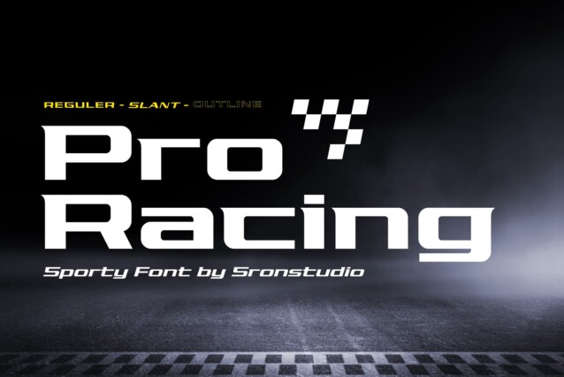 Pro Racing Font - Download Free Font