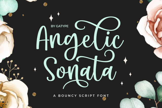 Angelic Script Typeface - Download Free Font
