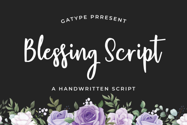 Blessing Script Font - Download Free Font