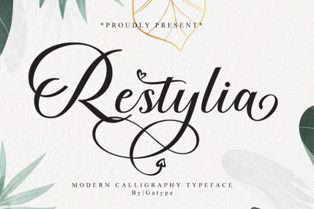 Restylia Script Font - Download Free Font