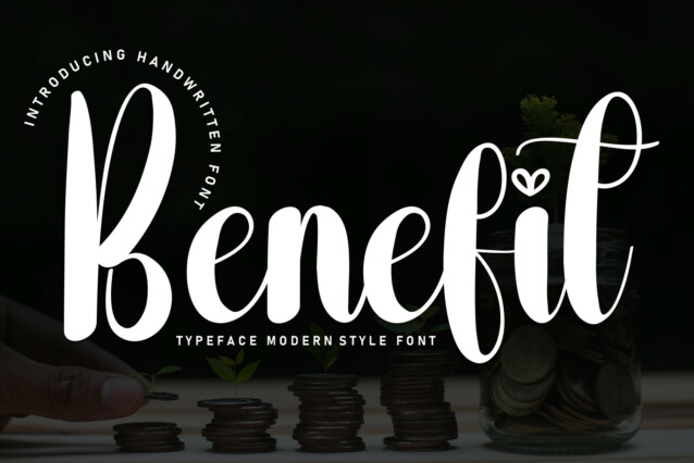 Benefit Script Font - Download Free Font