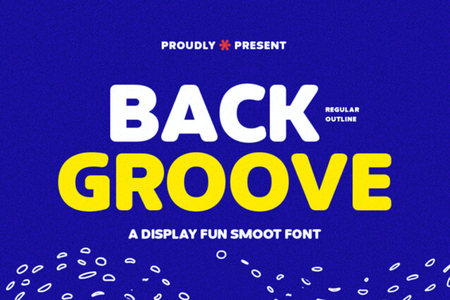 Back Groove Typeface - Download Free Font