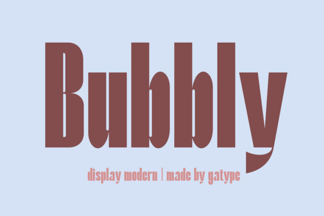Bubbly Typeface - Download Free Font