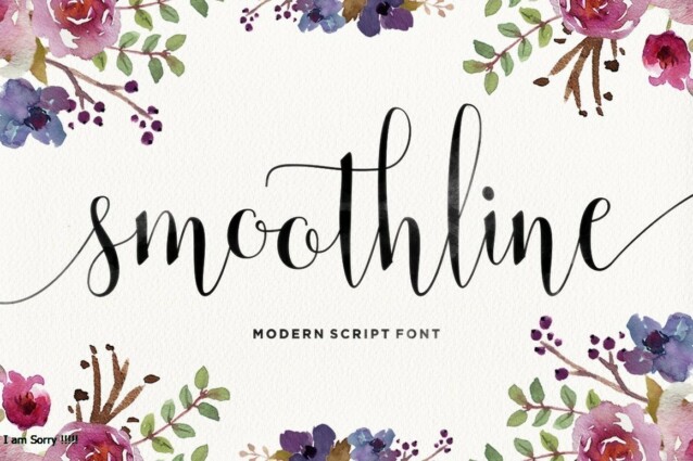 Smoothline Script Font - Download Free Font