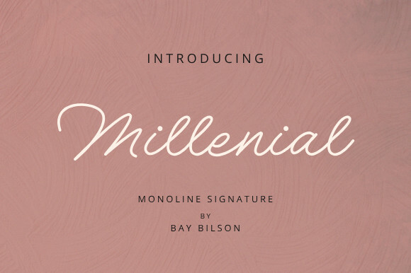 Millenial Script Font - Download Free Font