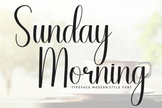 Sunday Morning Script Font - Download Free Font