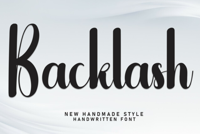 Backlash Script Font - Download Free Font