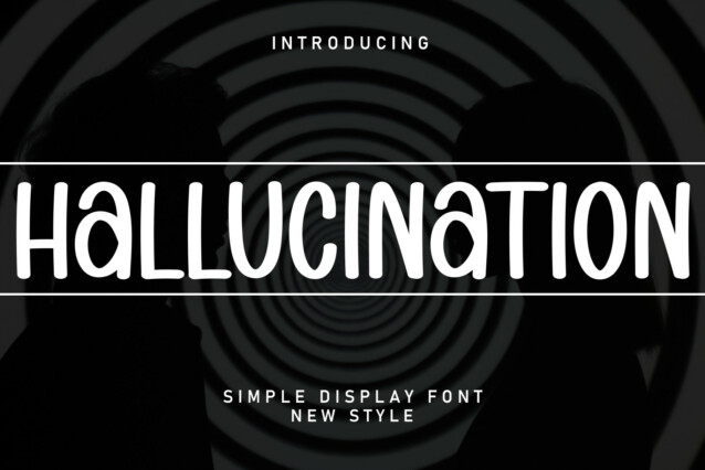 Hallucination Display Font - Download Free Font