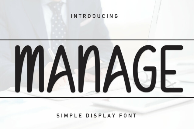 Manage Display Font - Download Free Font
