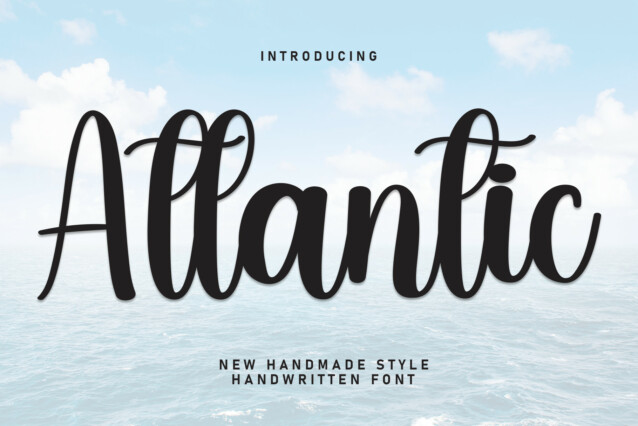 Atlantic Script Font - Download Free Font