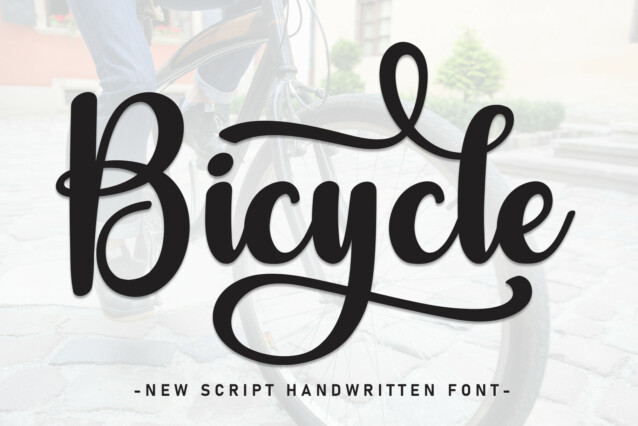 Bicycle Typeface - Download Free Font