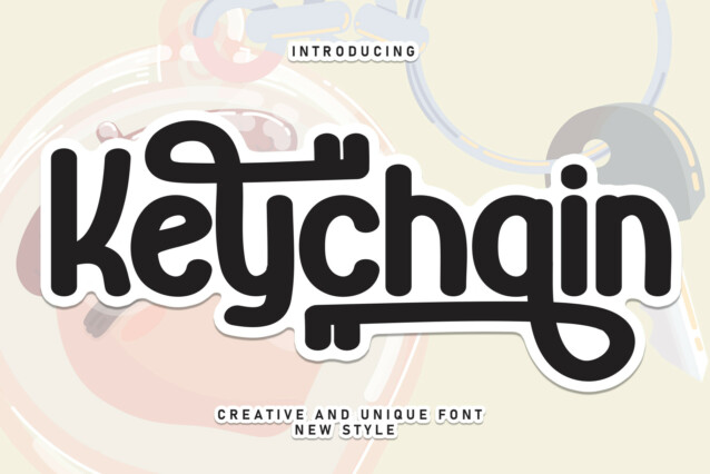 Keychain Display Font - Download Free Font