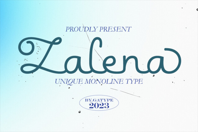 Zalena Script Font - Download Free Font