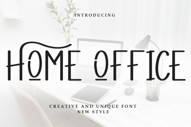 Home Office Display Font - Download Free Font
