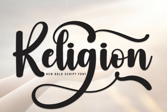 Religion Script Font - Download Free Font