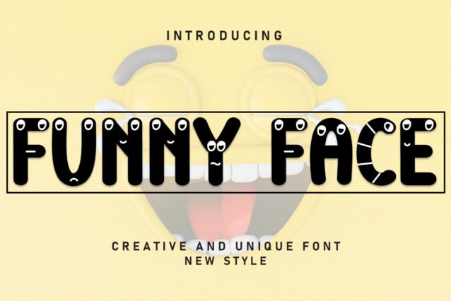 Funny Face Display Font - Befonts