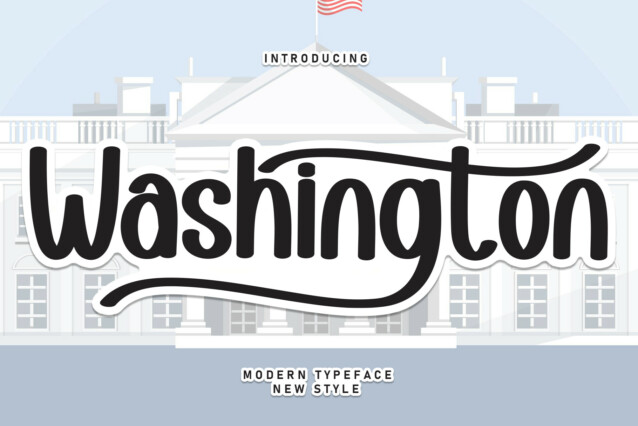 Washington Display Typeface - Download Free Font