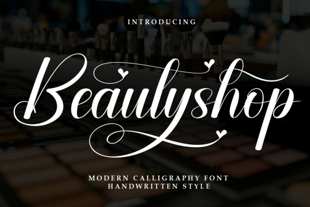 Beautyshop Font - Download Free Font
