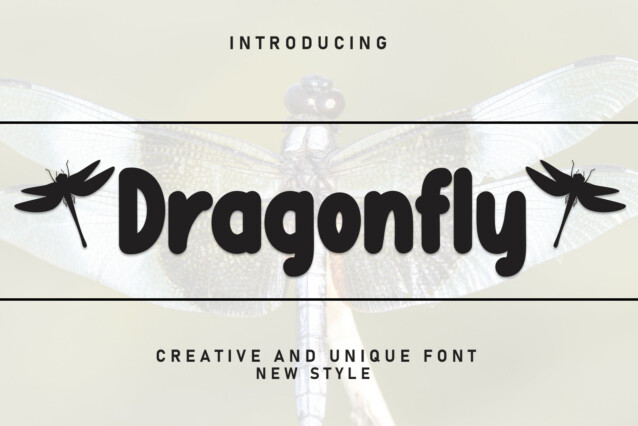 Dragonfly Display Typeface - Download Free Font