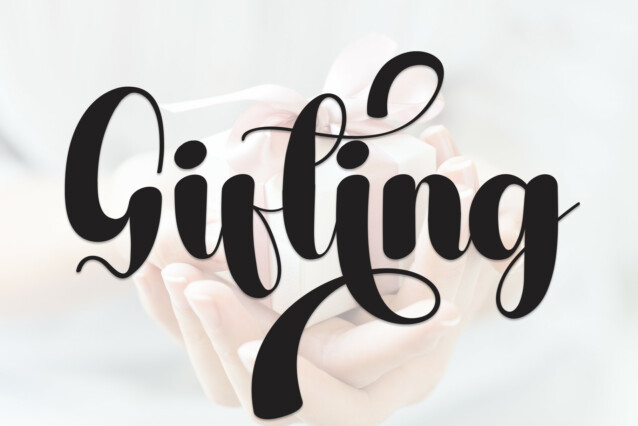 Gifting Script Font - Download Free Font