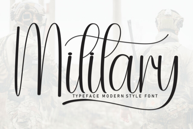 Military Script Font - Download Free Font