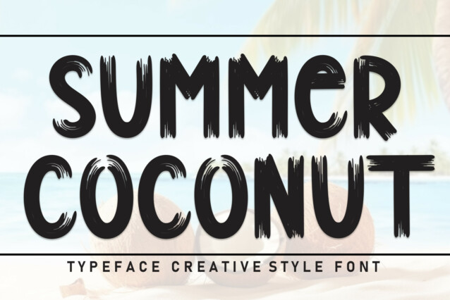 Summer Coconut Font - Download Free Font