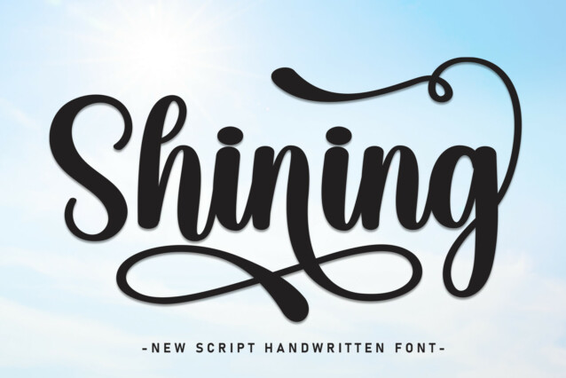 Shining Font - Download Free Font