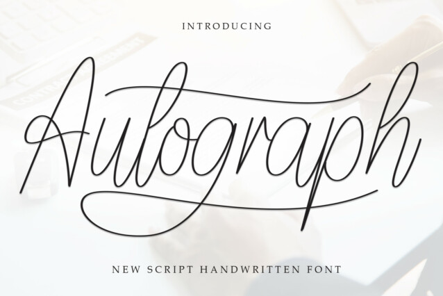 Autograph Script Font - Download Free Font