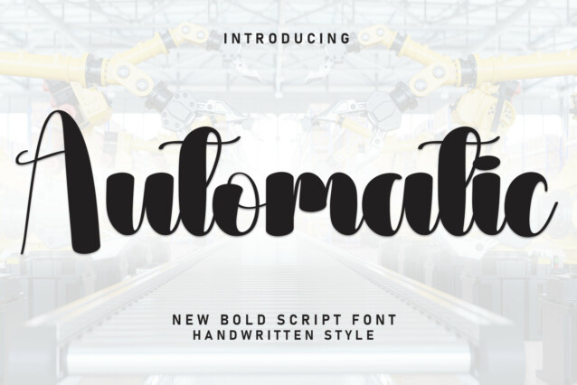 Automatic Script Font - Download Free Font