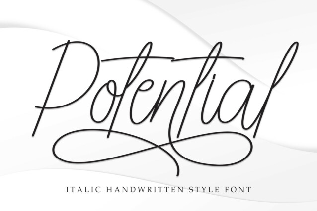 Potential Handwritten Font - Download Free Font