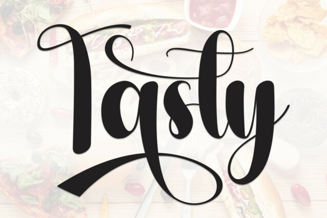 Tasty Script Typeface - Download Free Font