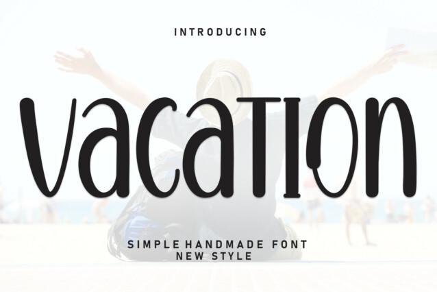 Vacation Display Font - Download Free Font