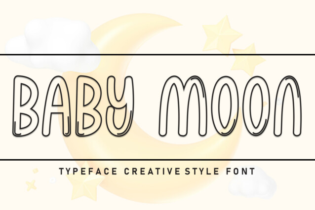 Baby Moon Display Font - Download Free Font