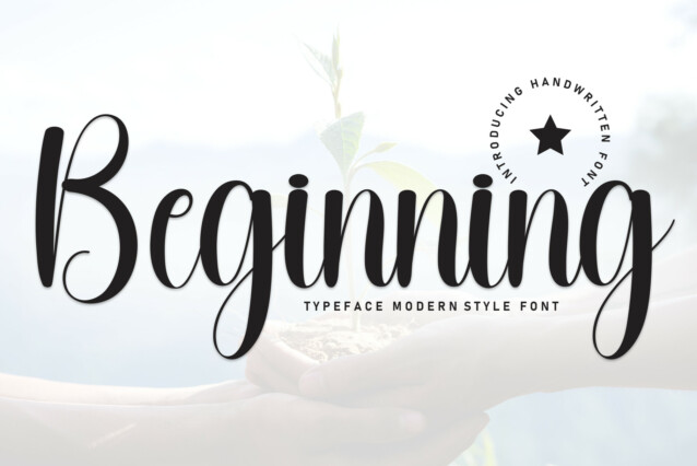 Beginning Script Font - Download Free Font