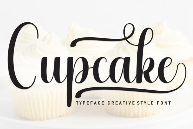 Cupcake Script Typeface - Download Free Font