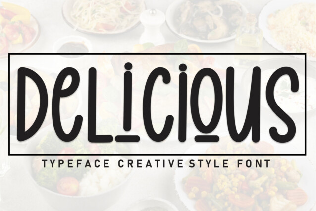 Delicious Display Typeface - Download Free Font