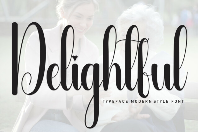 Delightful Script Typeface - Download Free Font