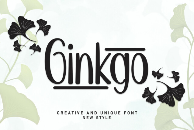 Ginkgo Display Font - Download Free Font
