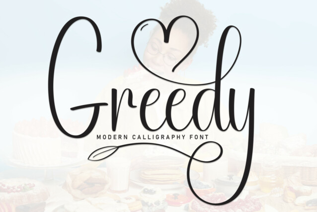 Greedy Script Font Download Free Font 