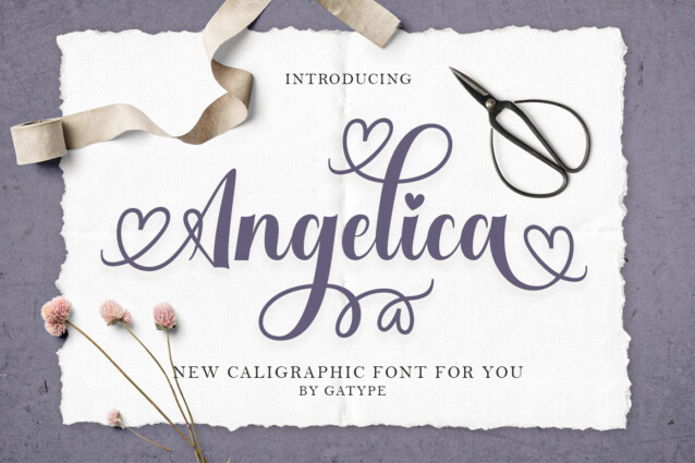 Angelica Script Typeface - Download Free Font