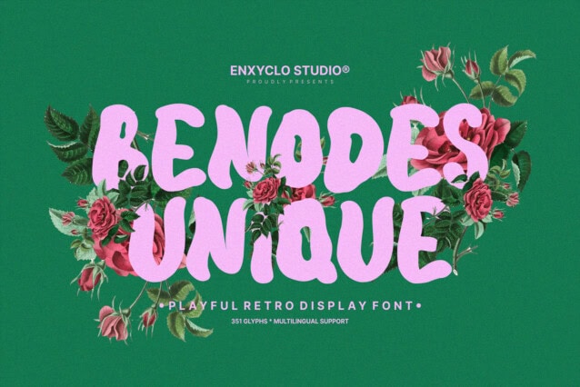 NCL Benodes Unique Font - Download Free Font