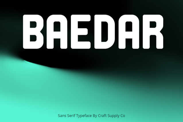 Baedar Font - Download Free Font
