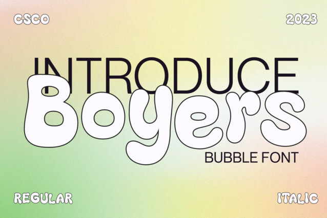 Boyers Font - Befonts