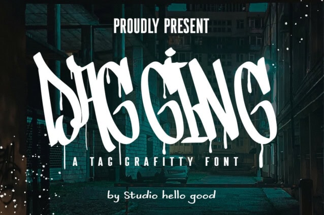 Dagging Font - Download Free Font