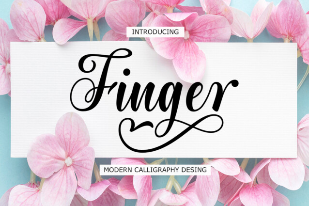 Finger Script Font - Download Free Font