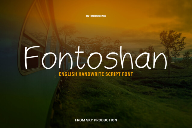 Fontoshan English Handwrite Font - Download Free Font