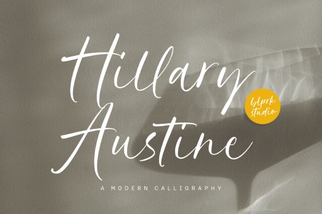 Hillary Austine Font - Download Free Font