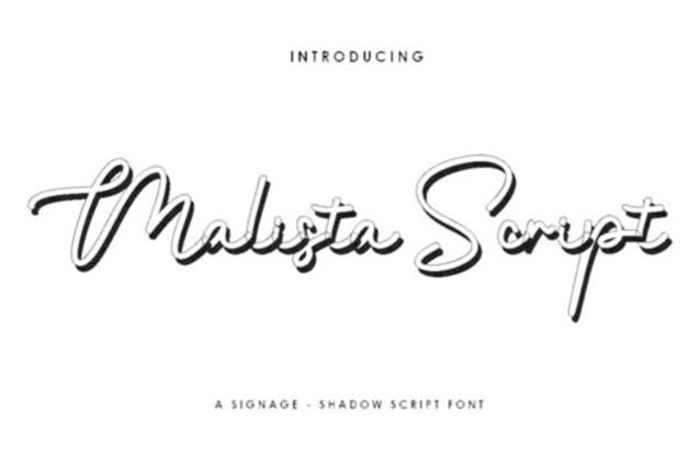 Malista Script Font - Download Free Font
